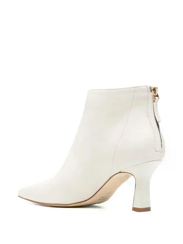 THE SELLER Pointed-toe Ankle Boots - White