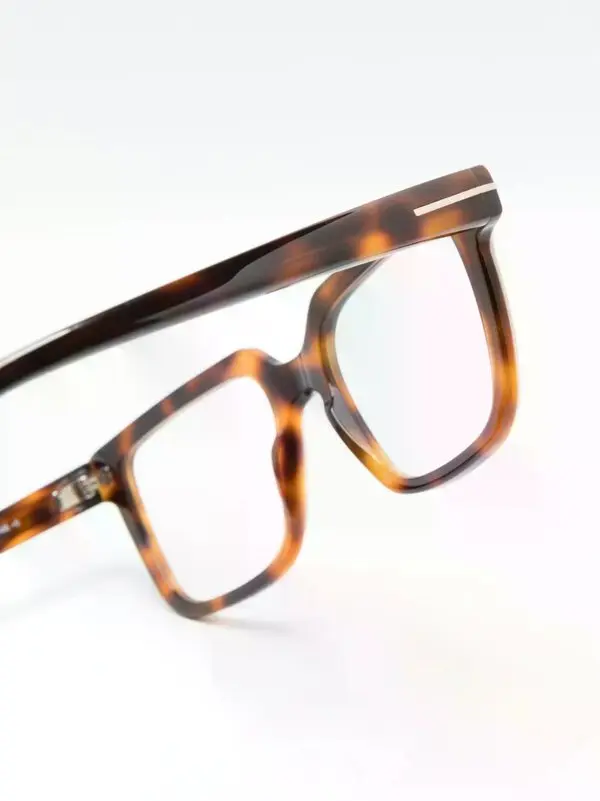 TOM FORD Tortoiseshell Square-frame Glasses - Brown