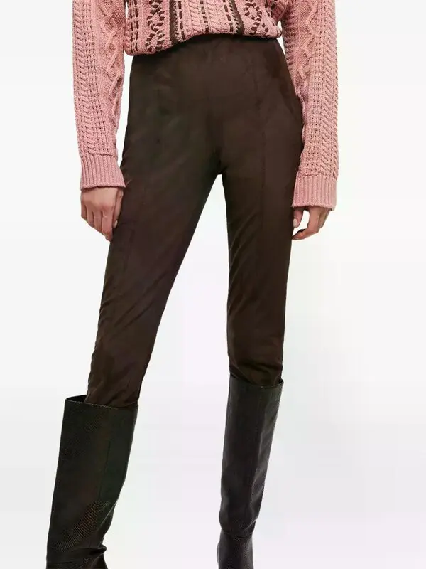 PENNYBLACK Suede Trousers