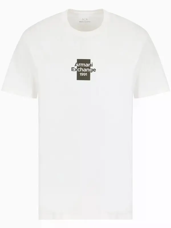 Armani Exchange Cotton T-shirt - White