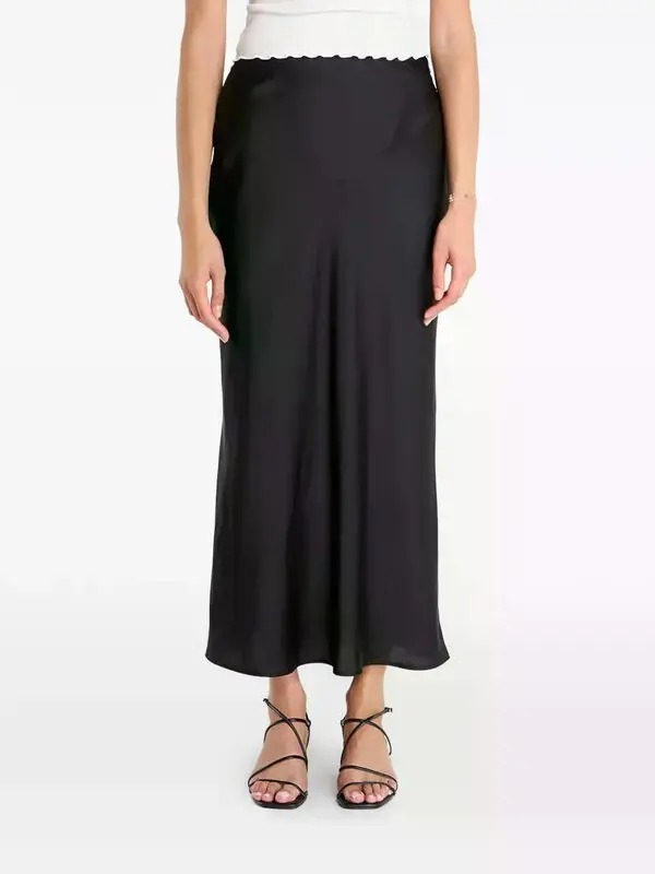 Guess Sibilla Satin-finish Maxi Skirt