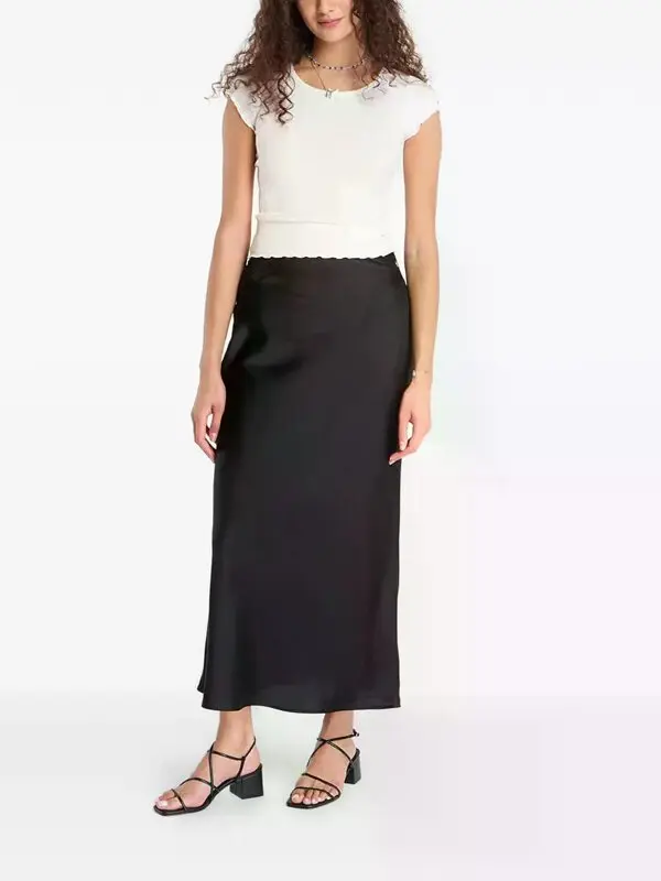 Guess Sibilla Satin-finish Maxi Skirt