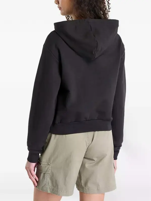 VANS Logo-patch Hoodie - Black