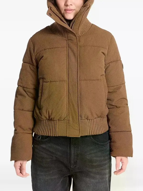 Desigual Padded Hooded Puffer Jacket