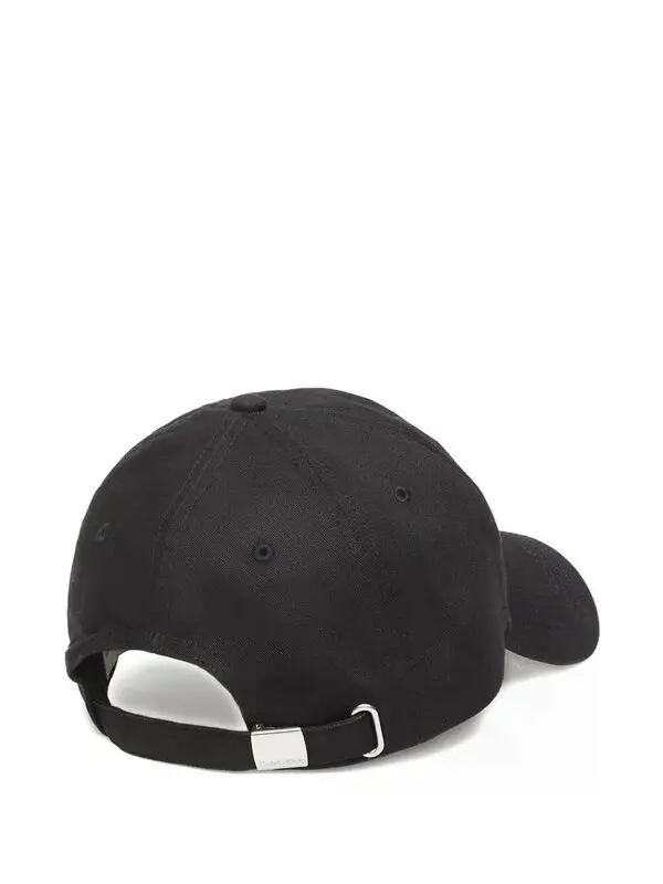Calvin Klein Logo-patch Baseball Cap - Black