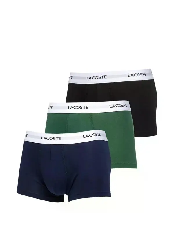 Lacoste Logo-waistband Boxers - Black