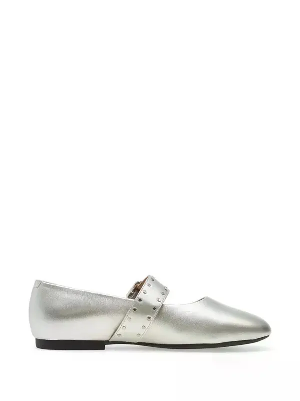 Geox Palmaria Stud-embellished Ballet Flats