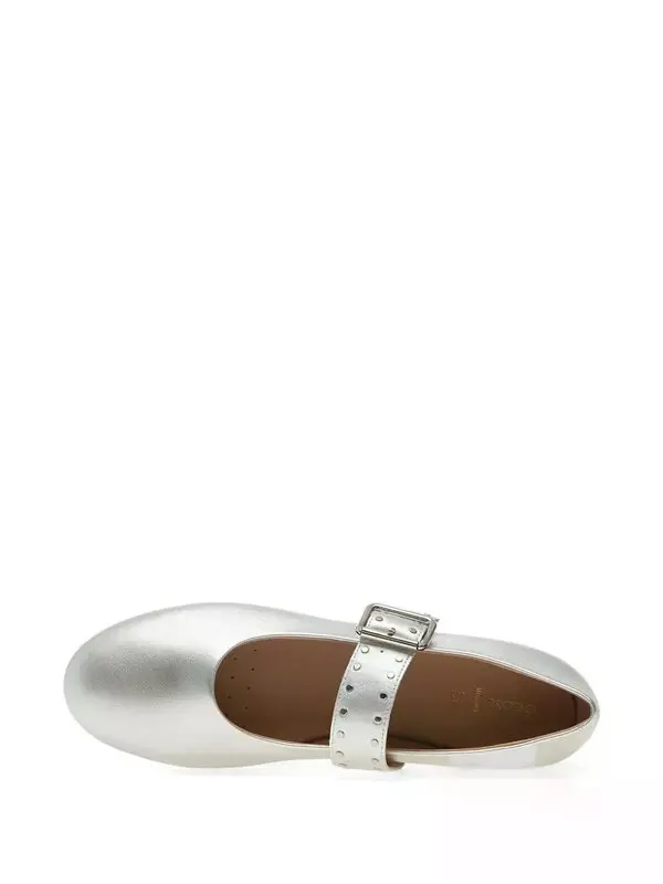 Geox Palmaria Stud-embellished Ballet Flats