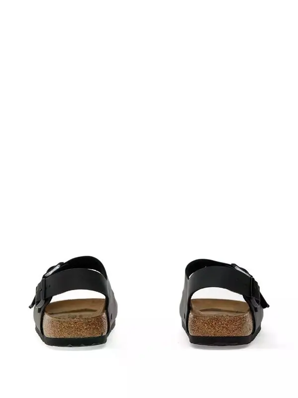BIRKENSTOCK Milano Birko-flor Sandals - Black