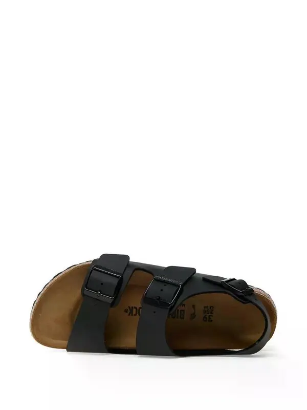 BIRKENSTOCK Milano Birko-flor Sandals - Black