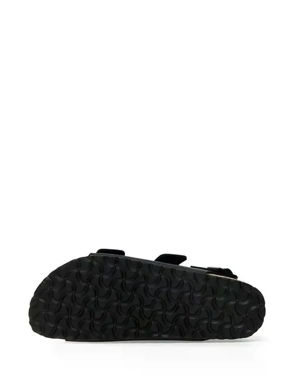 BIRKENSTOCK Milano Birko-flor Sandals - Black