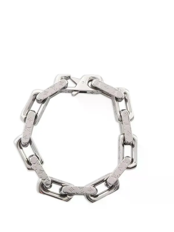 LOUIS VUITTON 2023 Monogram Chain Bracelet - Silver