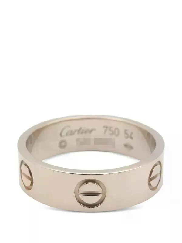 Cartier Love Ring - Silver