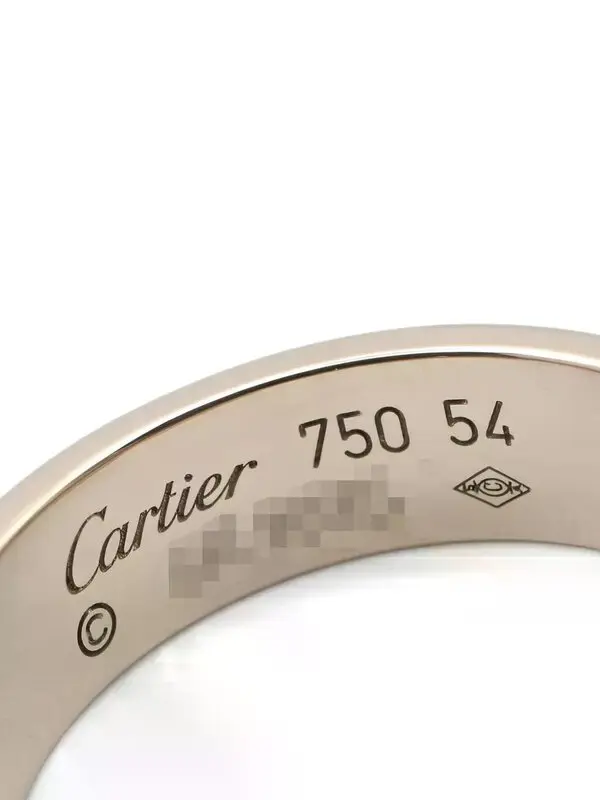 Cartier Love Ring - Silver