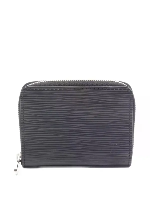 LOUIS VUITTON 2021s Epi Zippy Coin Purse - Black