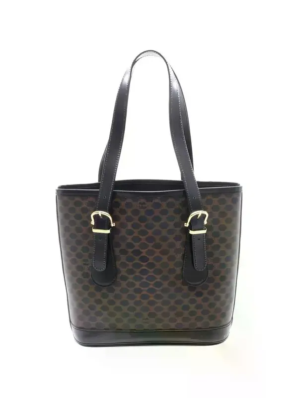 Celine 2010s Macadam Tote Bag - Brown