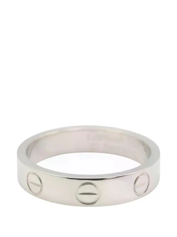 CARTIER 2010s Love Ring - Silver