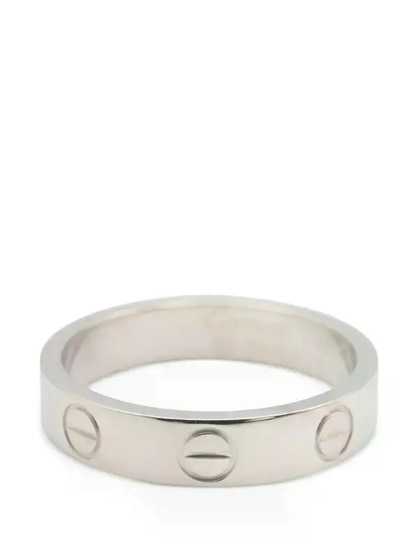 CARTIER 2010s Love Ring - Silver