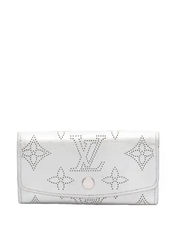 LOUIS VUITTON Mahina Monogram Key Case - Silver
