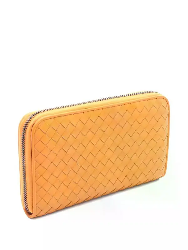 Bottega Veneta 2010s Intrecciato Zip-fastening Wallet