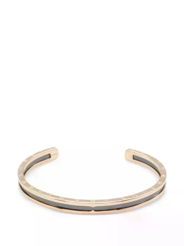 BVLGARI 2010s B.zero1 Enamel Bracelet - Pink