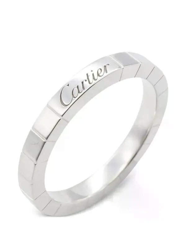CARTIER La Raniere Logo Band Ring - Silver