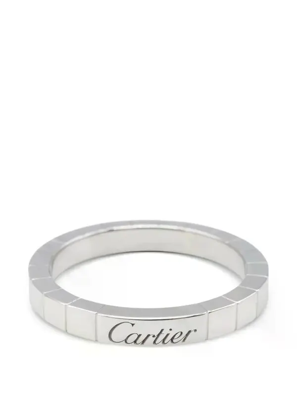 Cartier La Raniere Logo Band Ring - Silver