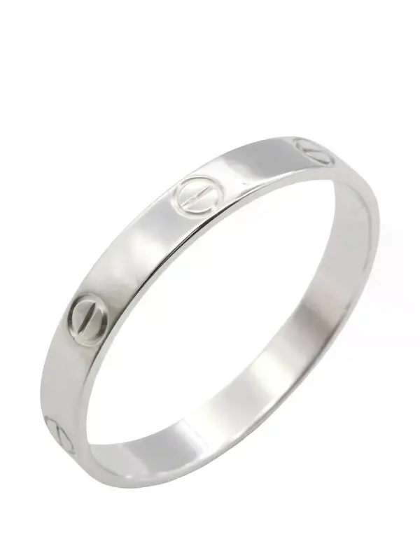 CARTIER 2010s Mini Love Ring - Silver