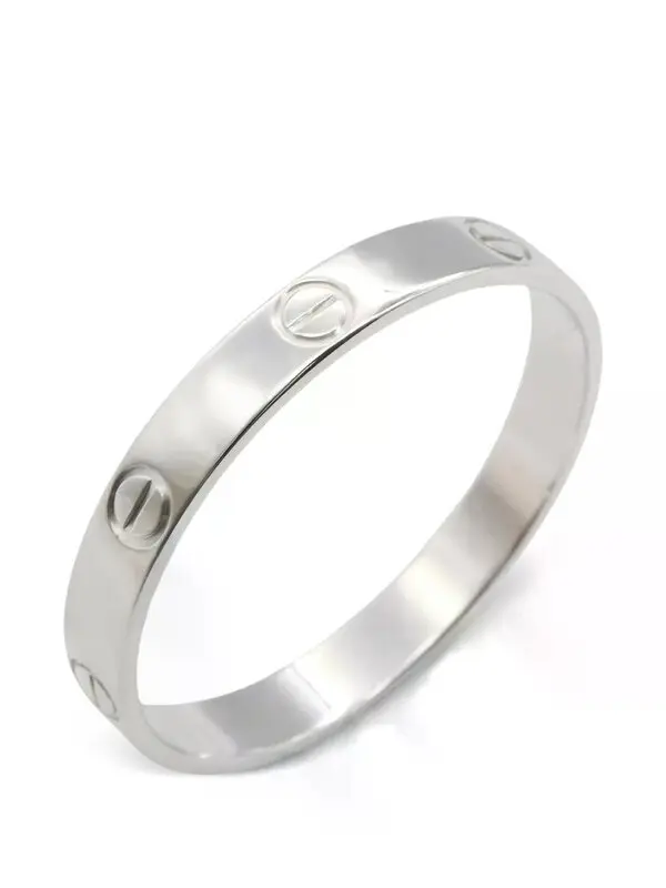 CARTIER 2010s Mini Love Ring - Silver