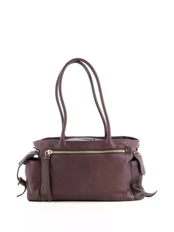 Prada Explore Nappa Leather Medium Tote - Brown