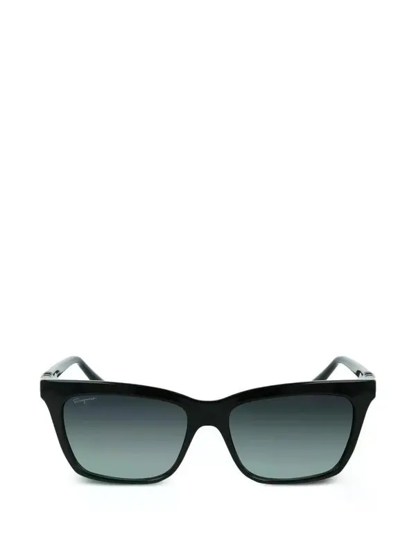 FERRAGAMO Square-frame Sunglasses - Black