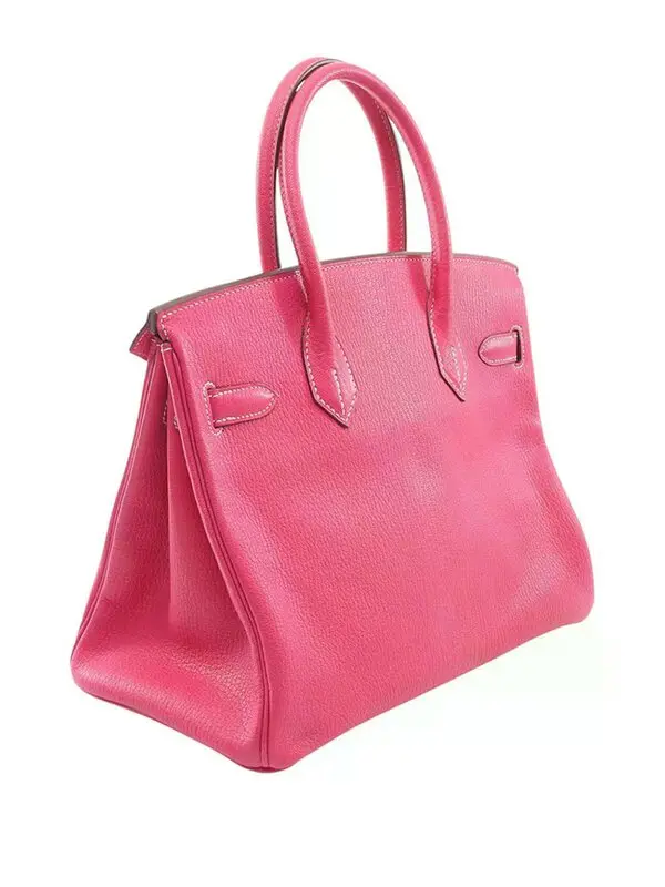 Hermès 2009 Chevre Mysore Birkin Retourne 30 Handbag - Pink