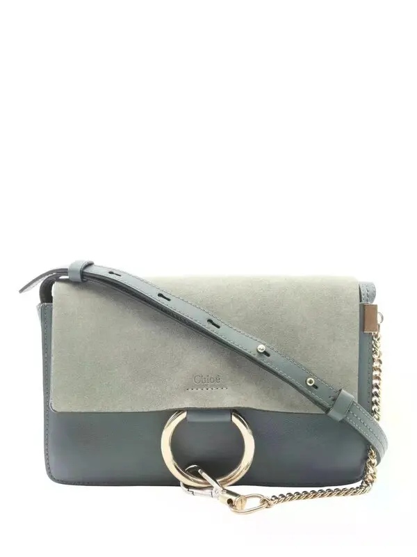 Chloé Faye Crossbody Bag - Blue