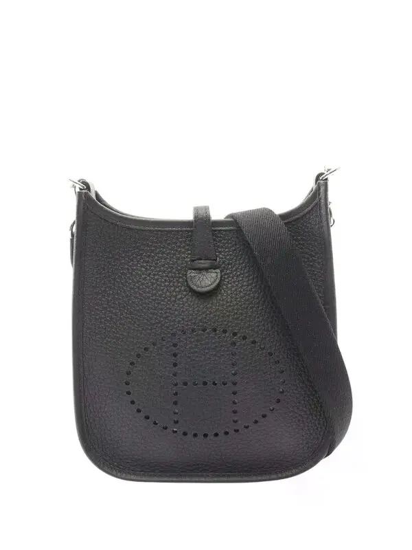 Hermès 2025 Clemence Evelyne Amazone Tpm Crossbody Bag - Black