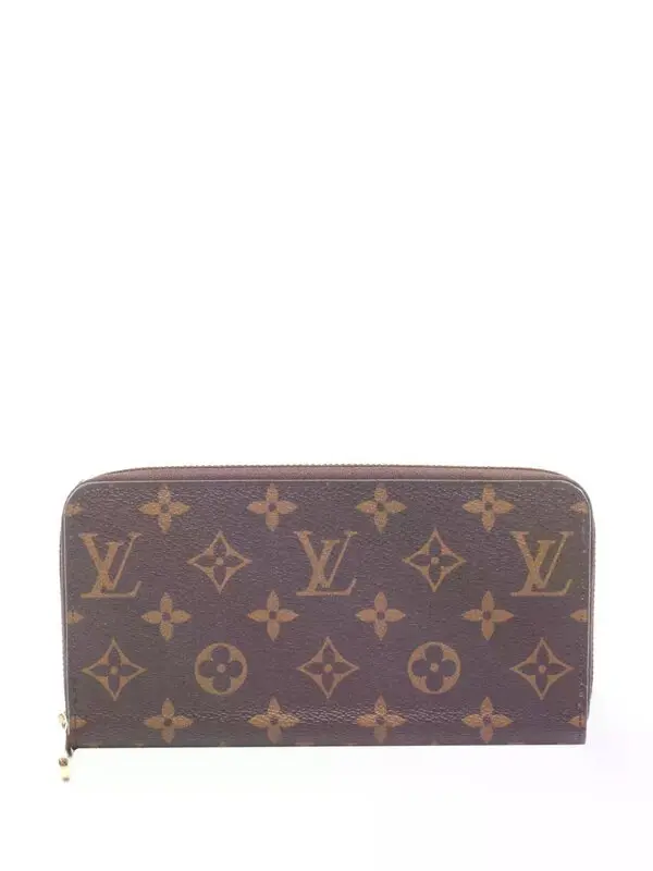 LOUIS VUITTON 2010-2026 Monogram Zippy Wallet Long Wallets - Brown