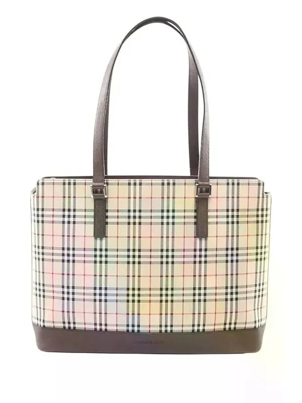 Burberry 2000-2017 Nova Check Canvas Tote - Neutrals