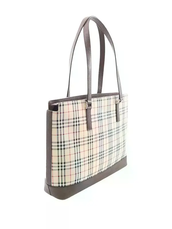 Burberry 2000-2017 Nova Check Canvas Tote - Neutrals