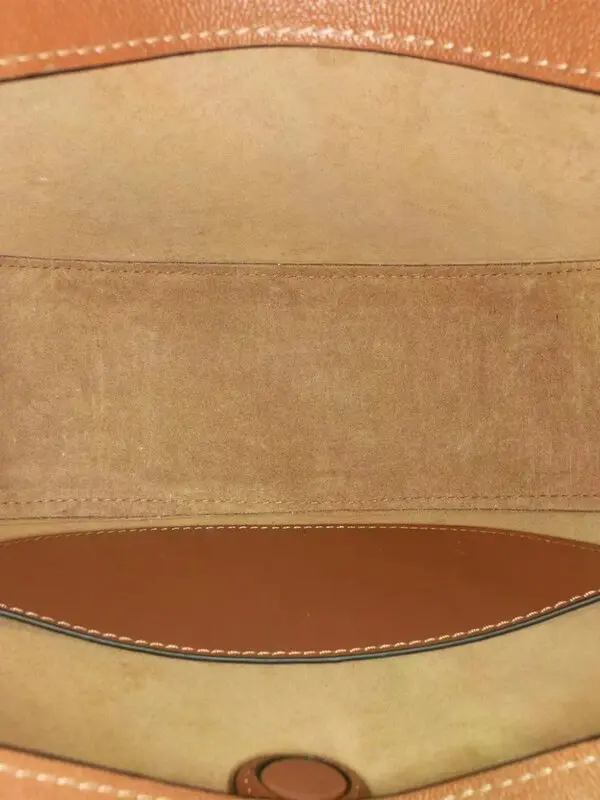 Loewe Small Leather Luna Hobo Bag - Brown