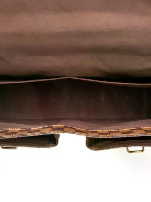 LOUIS VUITTON 2006 Damier Ebene Broadway Satchel
