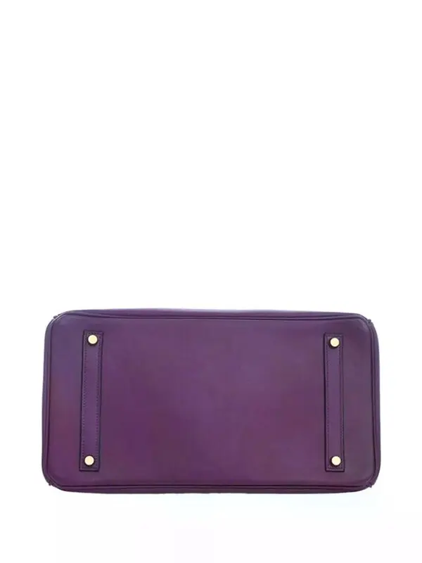 Hermès 2019 Birkin Retourne 35 Handbag - Purple