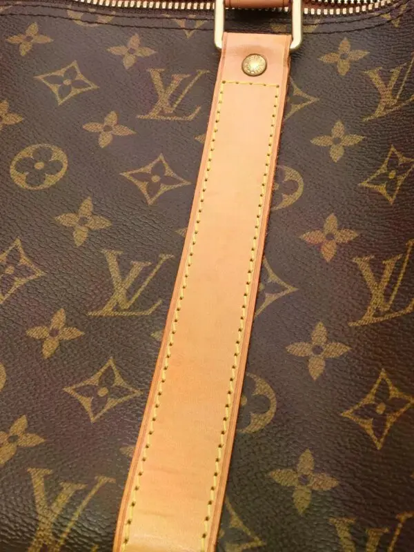 LOUIS VUITTON 2001 Monogram Keepall 50 Travel Bag - Brown