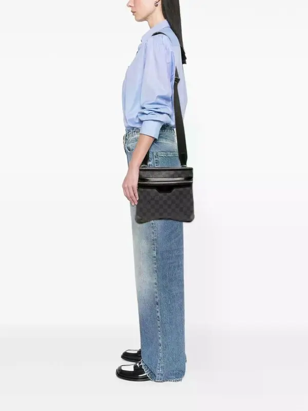 LOUIS VUITTON 2010 Damier Graphite Thomas Crossbody Bag