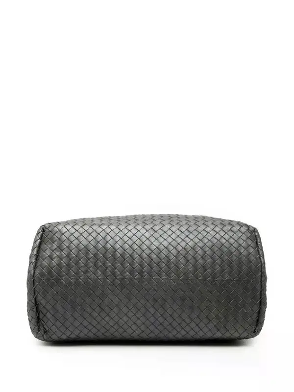 Bottega Veneta 2007 Medium Nappa Intrecciato Roma Tote Bag - Grey