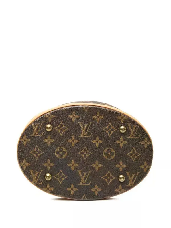 LOUIS VUITTON 2001 Monogram Petit Bucket Bag