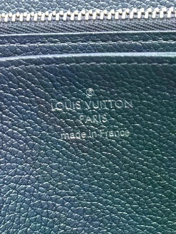 LOUIS VUITTON 2021-2026 Monogram Empreinte Zippy Wallet Long Wallets - Blue