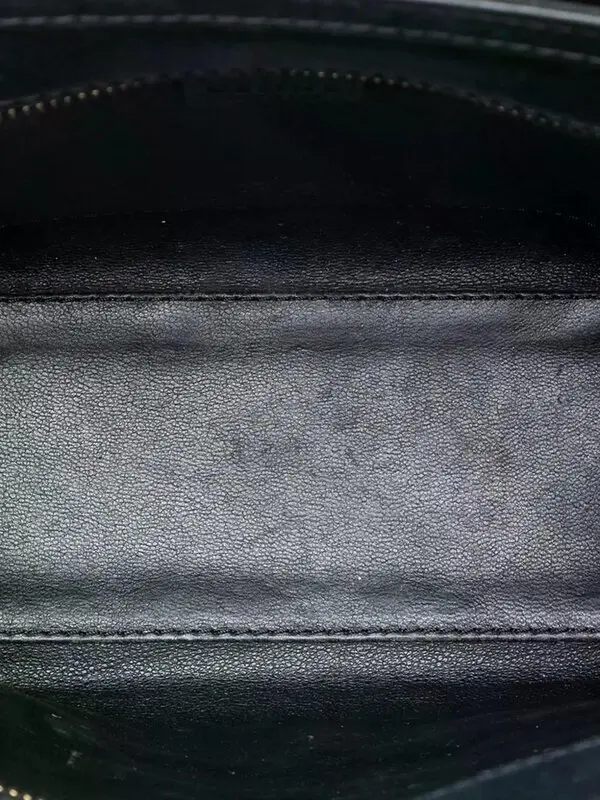 Celine 2012 Nano Tricolor Luggage Tote - Red