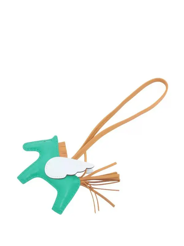 Hermès Grigri Rodeo Pegase Bag Charm Pm - Green