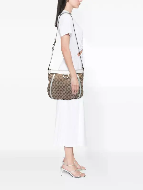 Gucci Gg Canvas Abbey D-ring Crossbody Bag - Neutrals