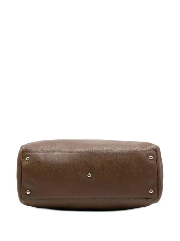 Gucci Large Calfskin Bamboo Shopper