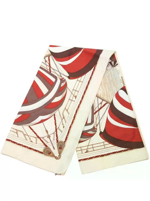 Hermès 2015-2025 Spinnakers Silk Scarf Scarves - Neutrals
